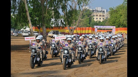 CM Saini flags off 312 emergency vehicles for Haryana Police