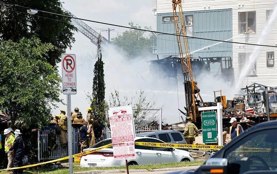 Dallas relocates blast survivors as probe focuses on gas line damage