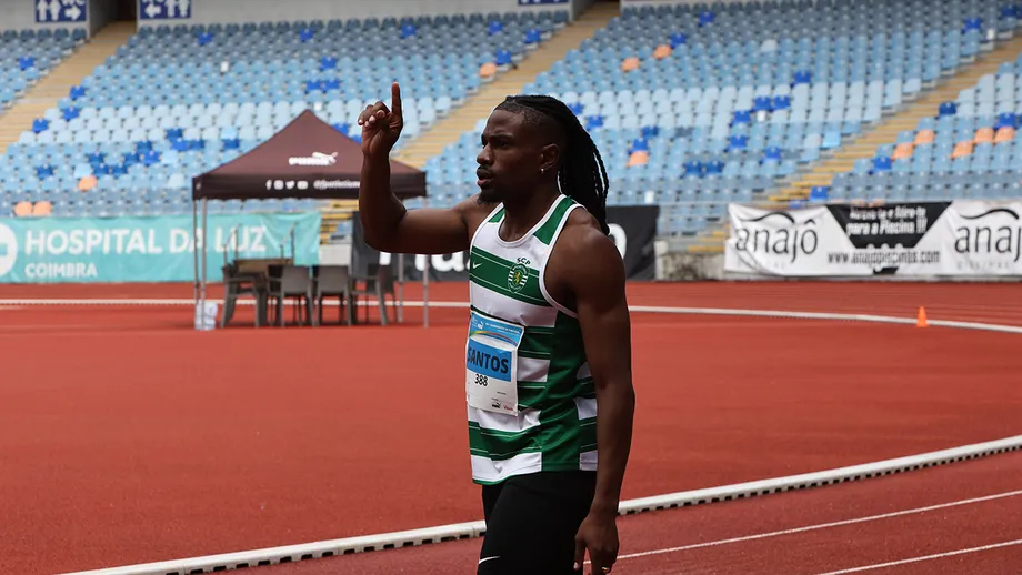 Delvis Santos é terceiro nos 100 m do Meeting de Dresden
