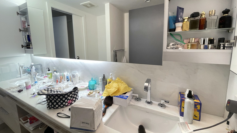 IKEA has an affordable multi-use storage solution for bathroom clutter