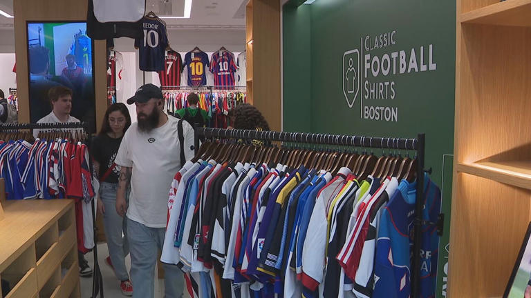 ‘Swamped’: Soccer shop in Boston outlines bestselling kits ahead of ...