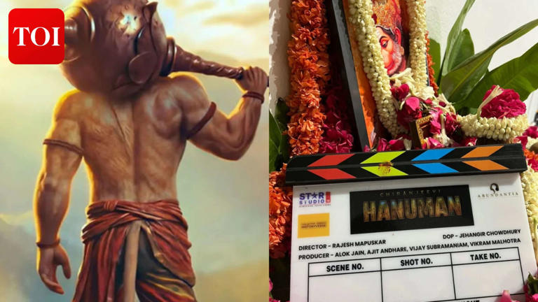 Chiranjeevi Hanuman enters production phase as makers announce motion ...