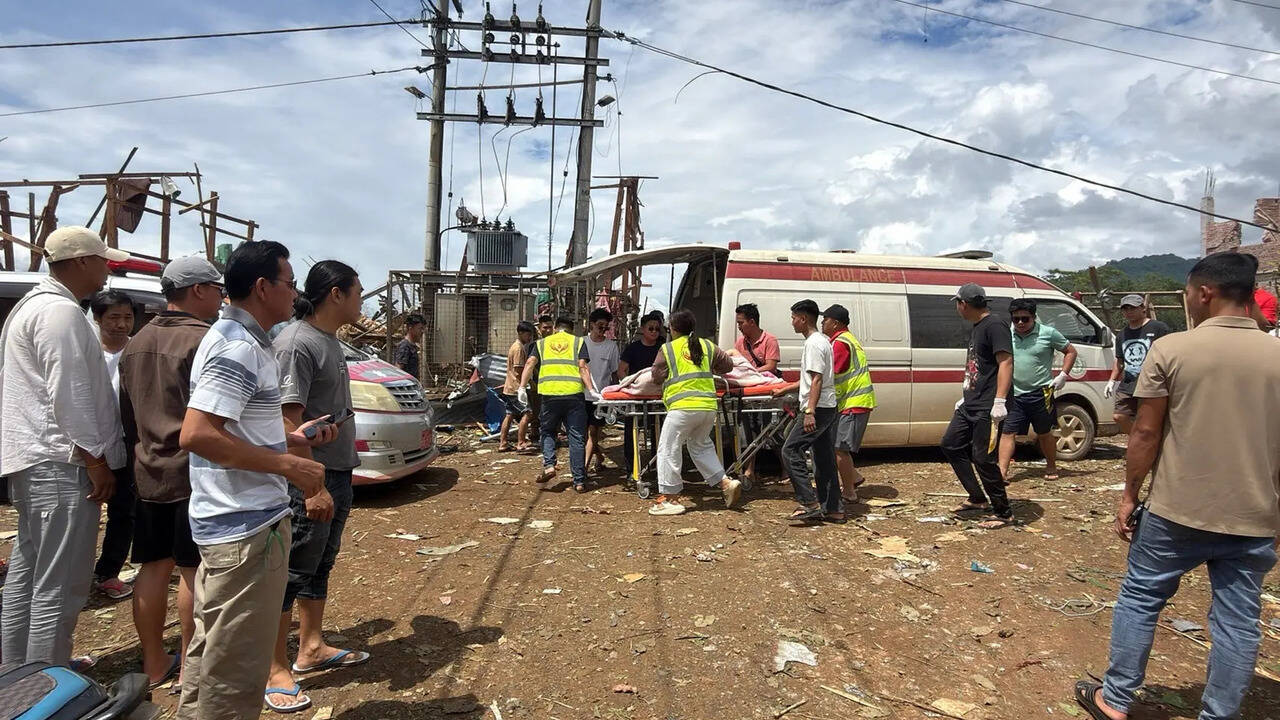 Rescuers search for victims after mining explosion in Myanmar claims 43 ...