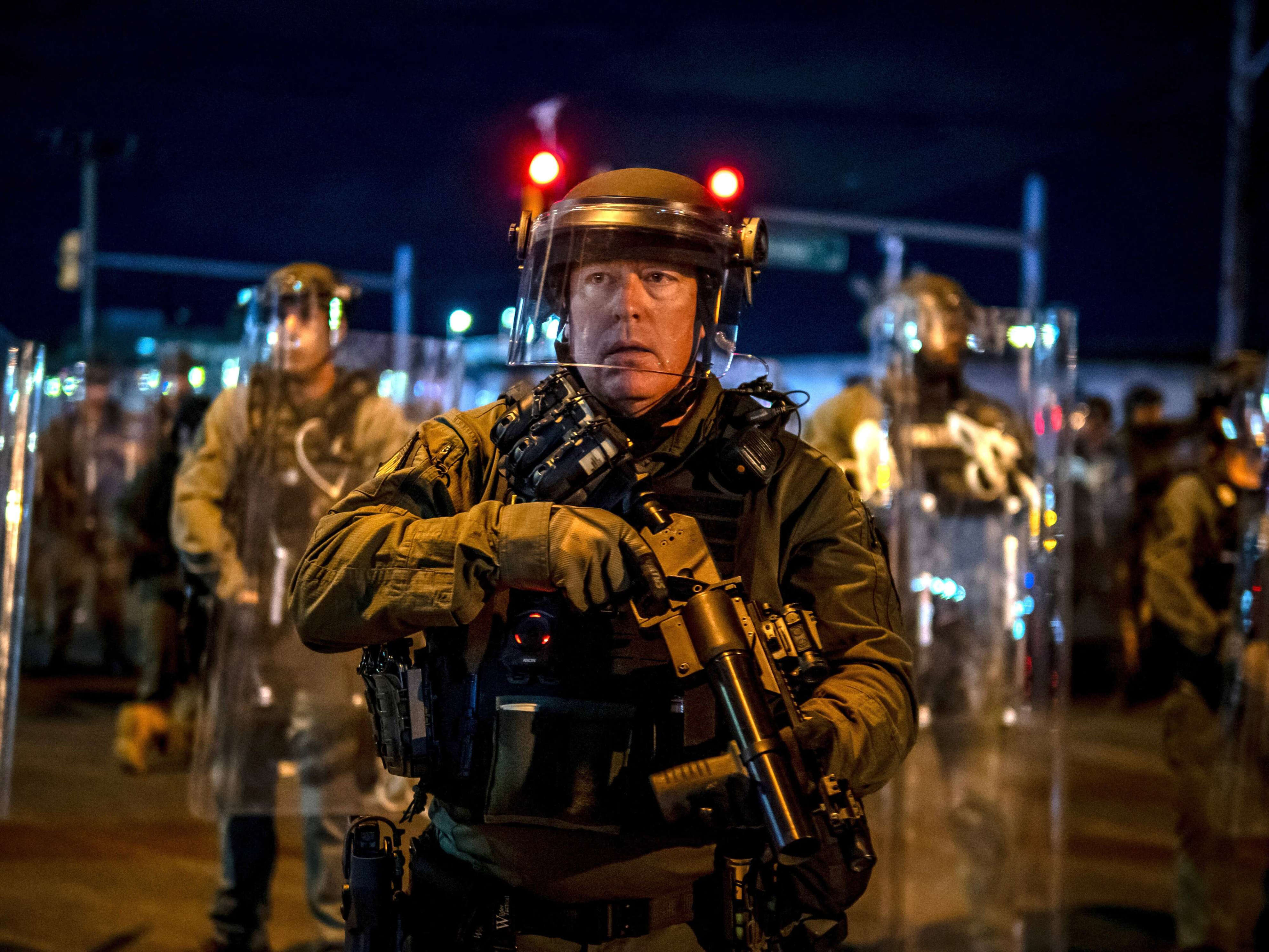 Delaney Hall protesters arrested as riot police storm streets. Chaos ...