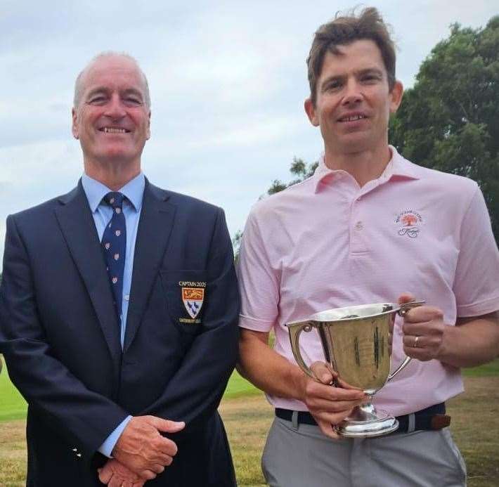 Canterbury Golf Club’s Michael Vandenberg benefits in Kent Order of ...