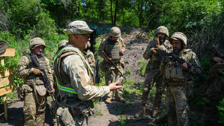 Russische Armee setzt auf Zebra-Tarnung gegen KI-Drohnen ...