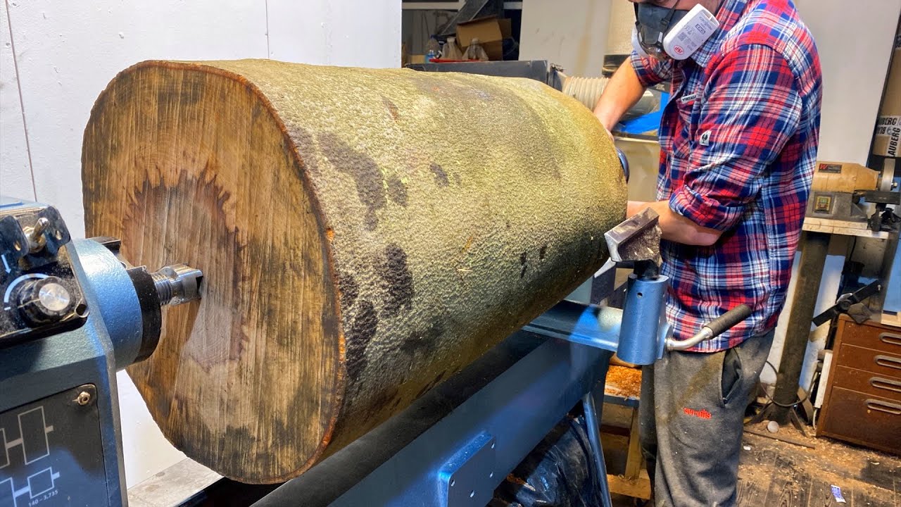 This is what a lathe does when you max it out