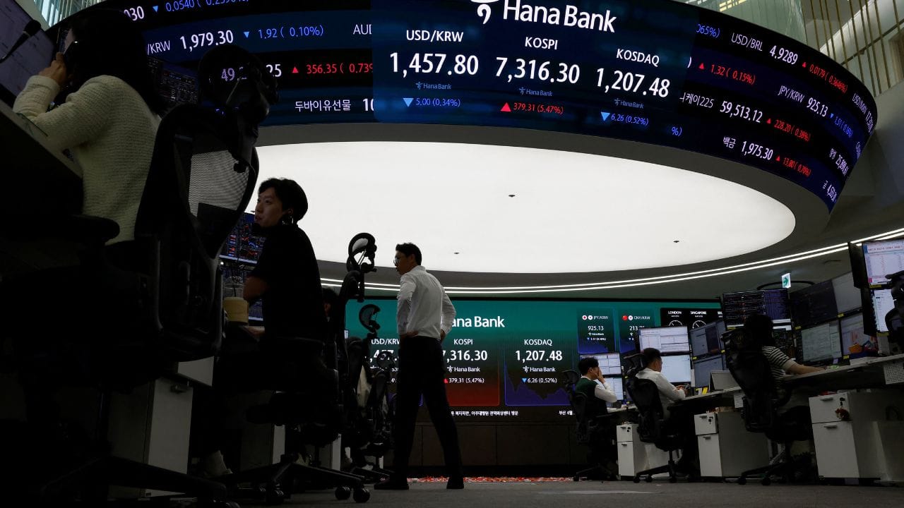 South Korea overtakes India as world’s sixth largest stock market on AI ...