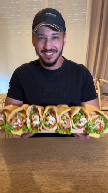 Recette facile de kebab naan au fromage