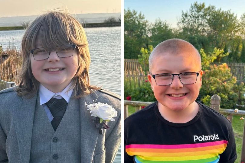 Midlothian schoolboy takes on brave head shave for cause close to his heart