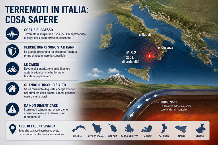 «Rischio di nuovi terremoti in zone di lacuna sismica, ecco quali sono ...