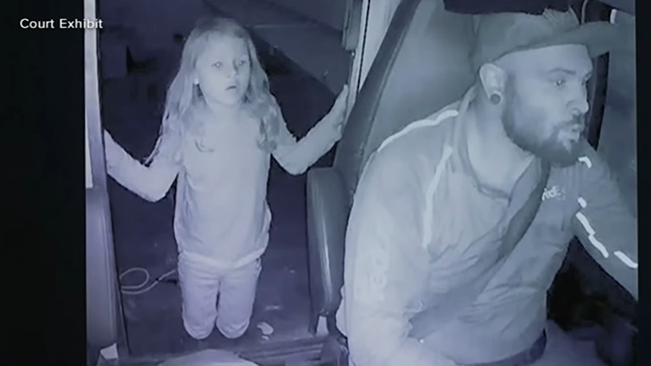 He covered the FedEx truck cameras - but forgot the audio was still ...