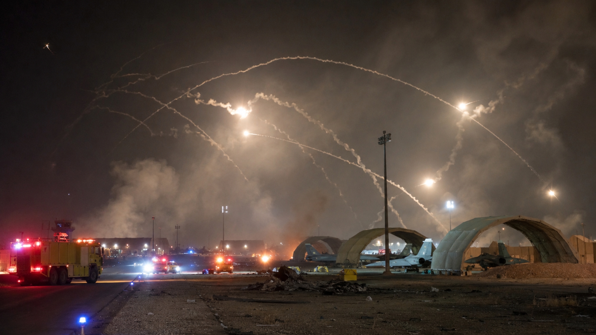 Iranian Missile Strike on US Base in Kuwait Reportedly Injures Seven ...