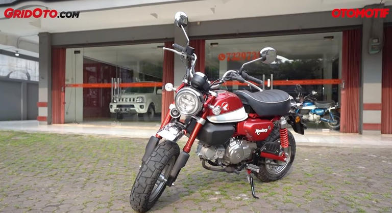 Jaga nyawa pemakai mini moto, ini fitur rahasia Honda Monkey yang nggak ...