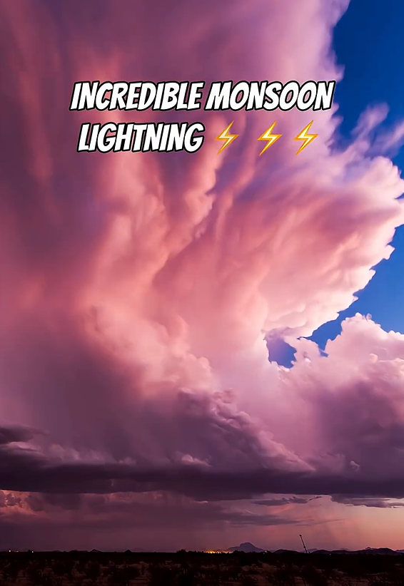 Monsoon lightning storm: Capturing nature’s most spectacular light show