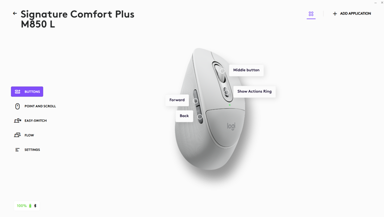 Logitech Signature Comfort Plus M850 L