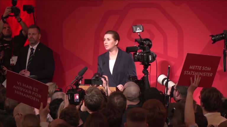 Denmark forms center-left coalition, gives Frederiksen third PM term