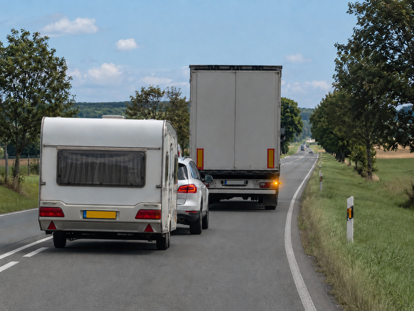 Knippert een vrachtwagen rechts? Het betekent niet altijd wat je denkt
