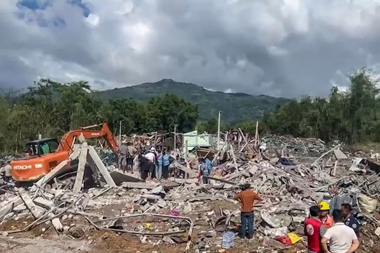 Devastating explosion kills 46 as horror blast leaves 300 homes beyond ...