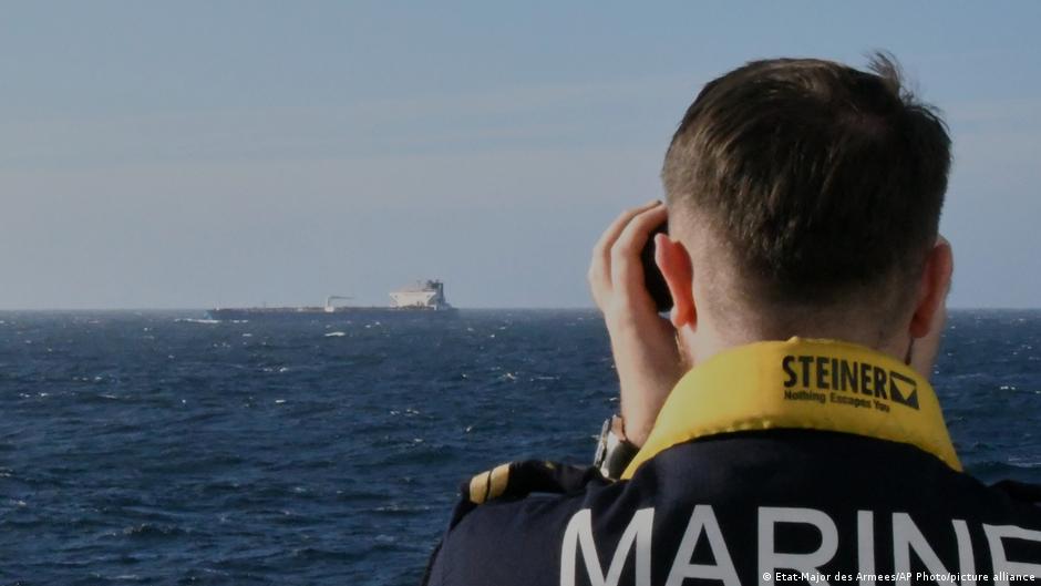 France intercepts Russian-linked oil tanker in Atlantic