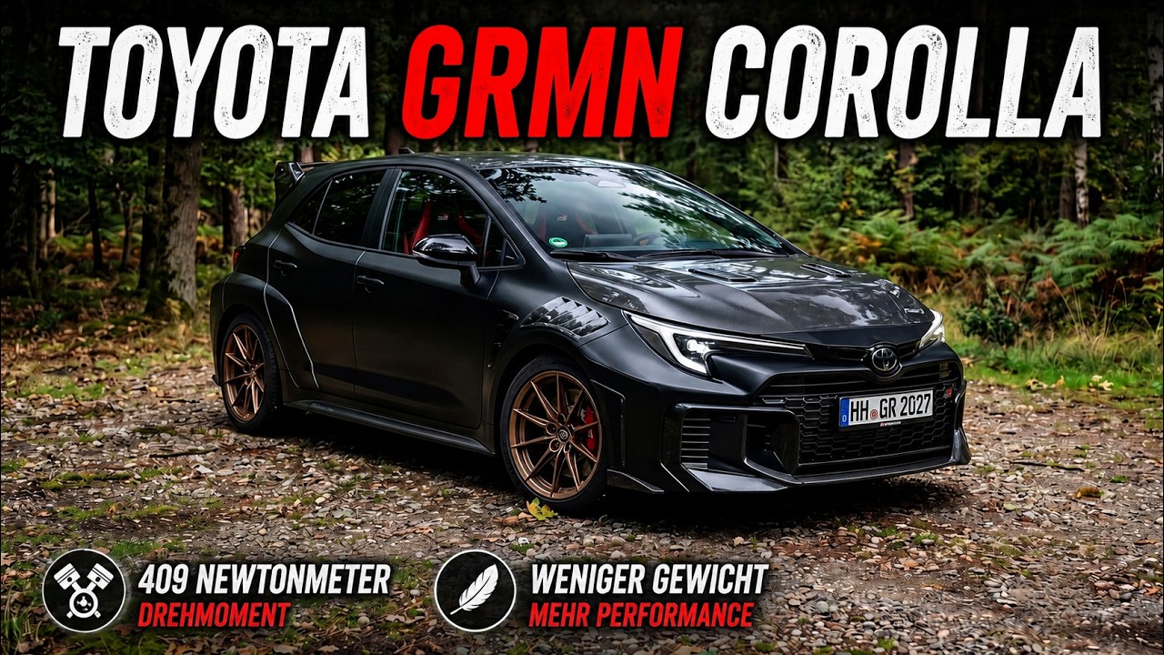 2027 Toyota GRMN Corolla mit 409 Newtonmeter und Carbon-Upgrade