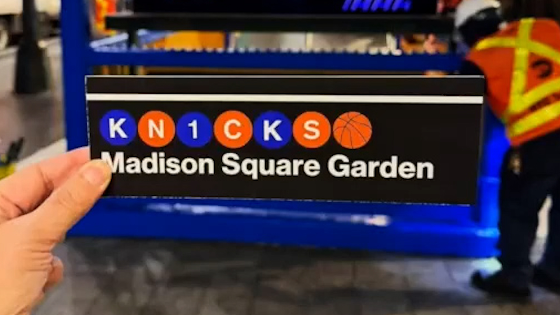 New York Knicks fever hits the subway: MSG station gets NBA Finals makeover