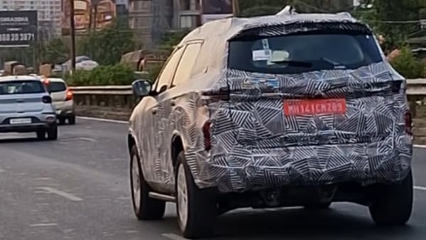 Tata Safari EV spotted testing on Indian roads for the first time