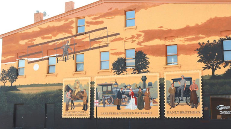 Near the Ohio and Indiana border is a cozy village with historic sites ...