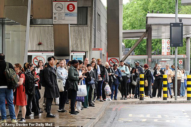 Tube strike chaos for millions as London Underground workers stage ...