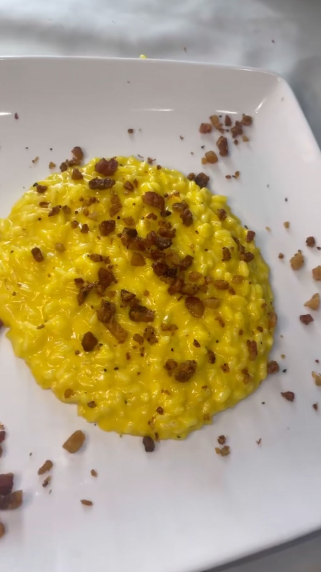 Come preparare un autentico risotto alla carbonara