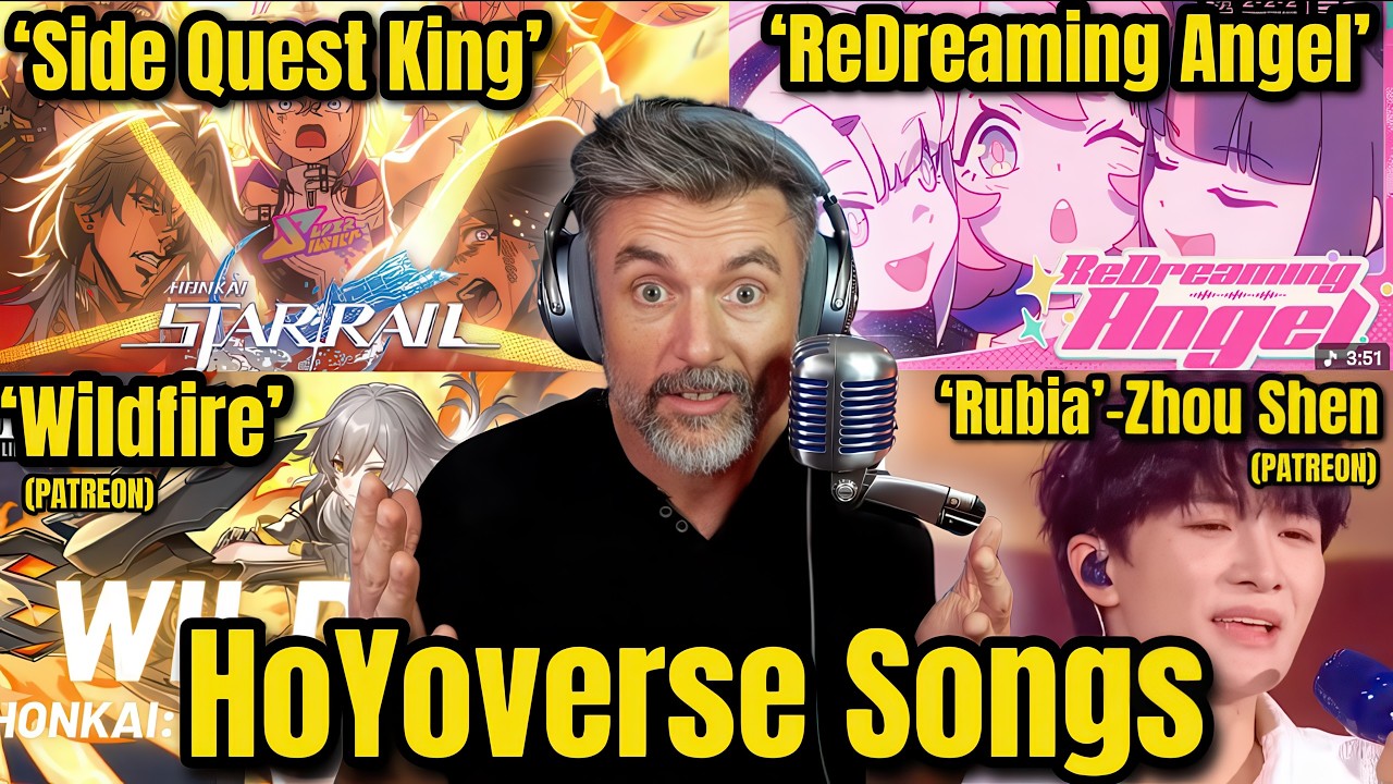 Pro vocal coach reacts to HoYoverse songs — 'Side Quest King ...