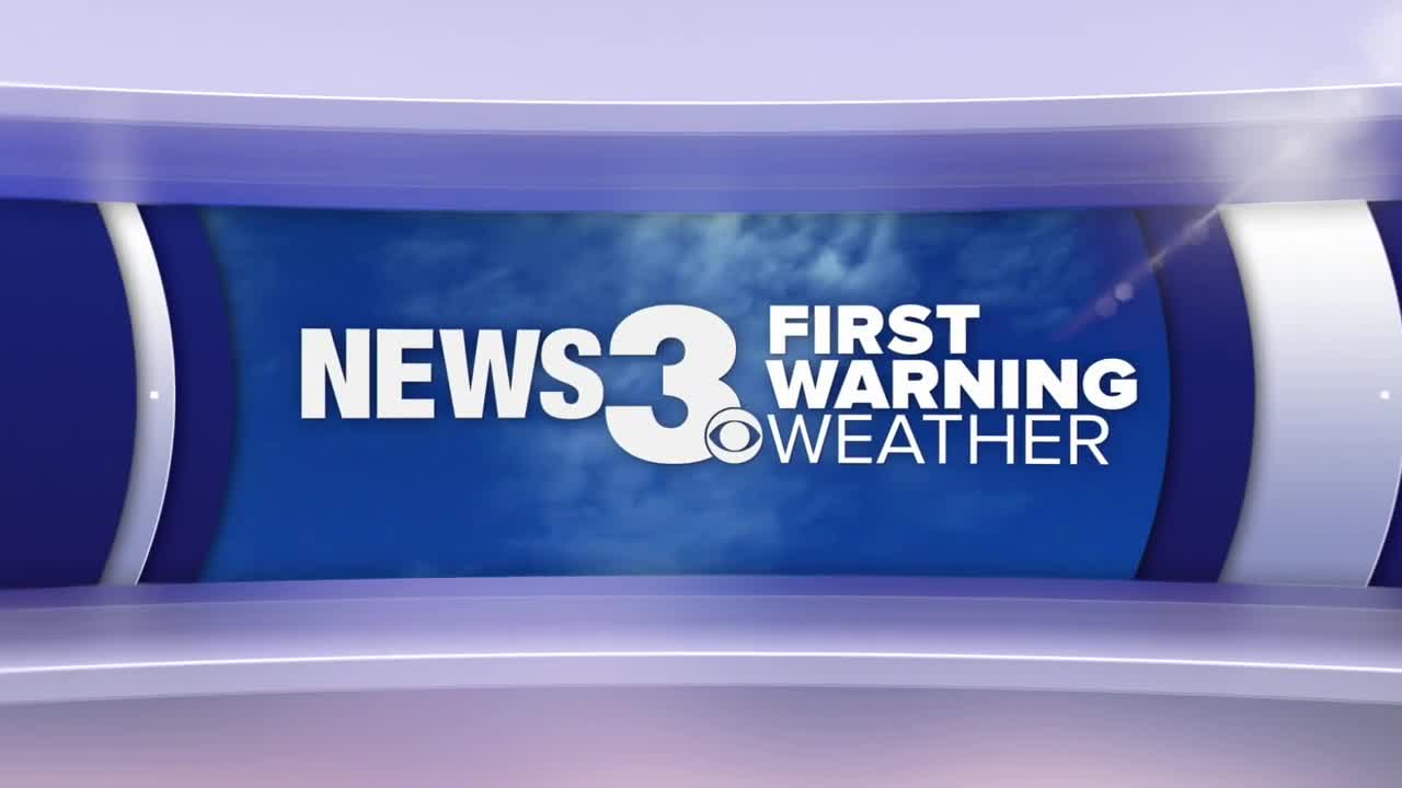 First warning forecast: Clearing skies, cooler, and windy today