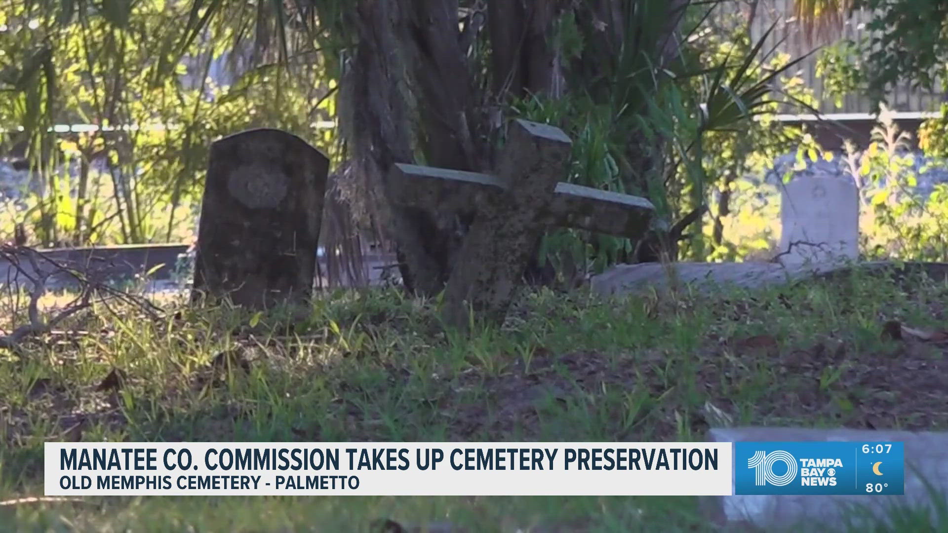 Manatee County commissioners take up Old Memphis Cemetery National ...