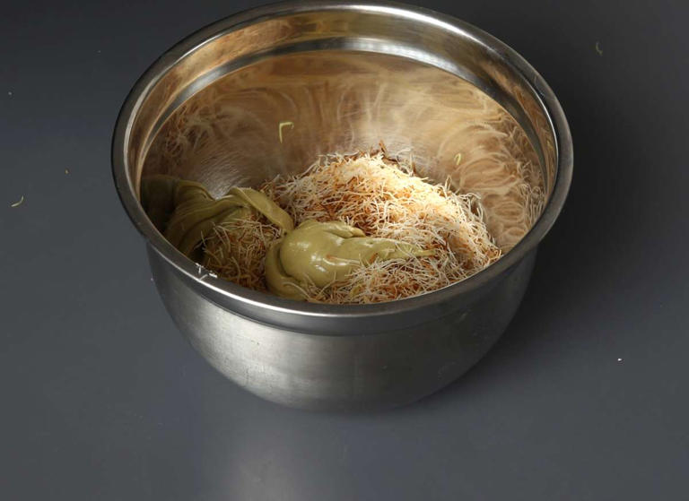 Dubai-kauwbare koekjes, het virale recept voor mochi's met pistache en ...
