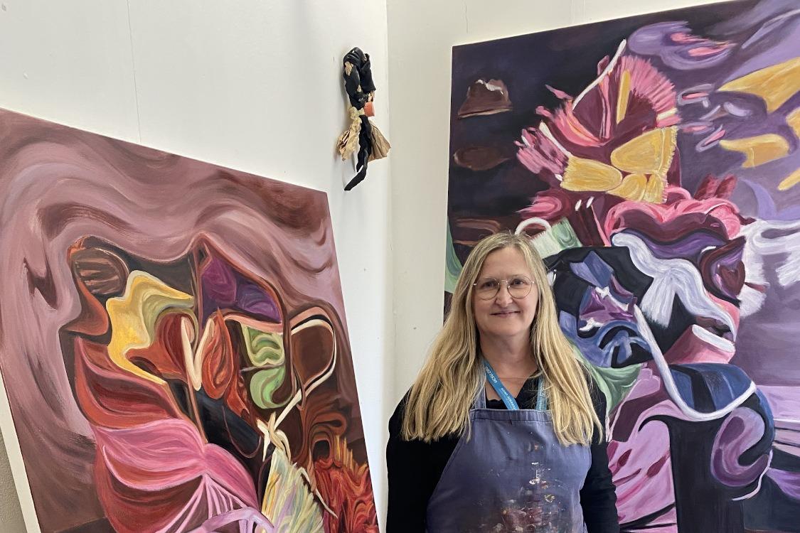 Great course concludes for Chichester’s fine art students