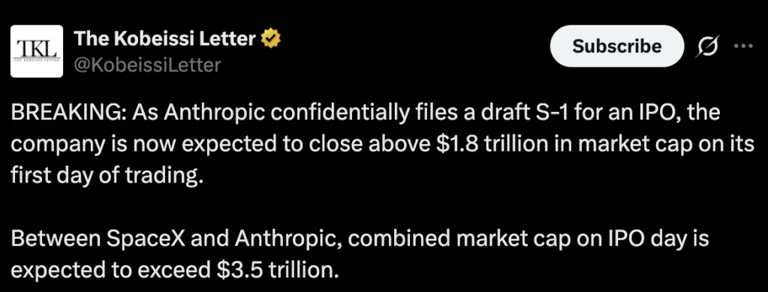Daniel Newman, Jim Cramer Weigh On Anthropic Moving To Go Public ...