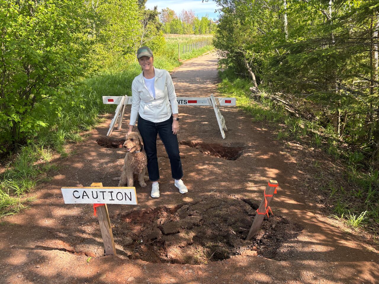 $40K needed to fix damage to popular dog-walking trail in Charlottetown