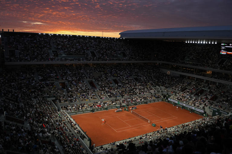 Photo highlights from French Open tennis tournament