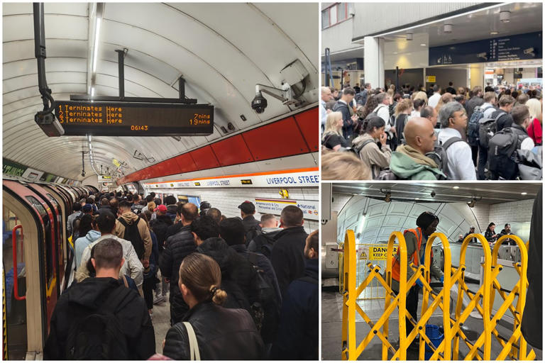 Tube strike paralyses London Underground lines causing travel misery
