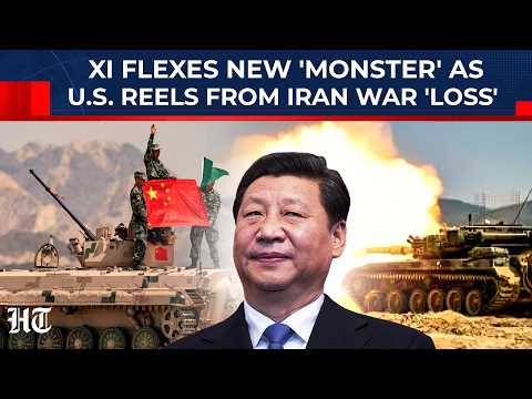Xi flexes monster tank as US reels from Iran war loss, US depleted ...