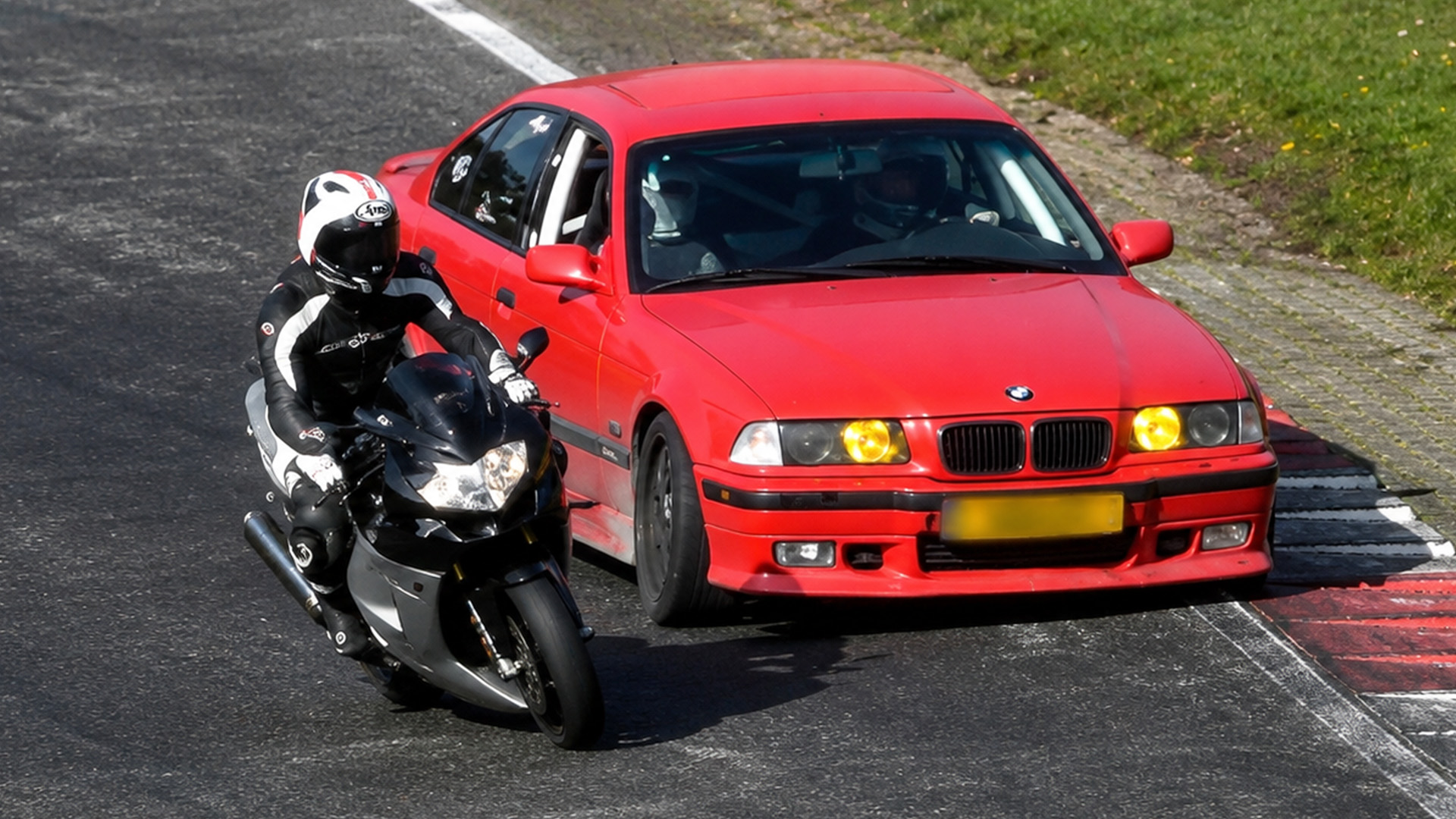 Dangerous overtakes create heart stopping moments on track