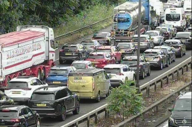 Seven miles of traffic and 2.5 hour delays on M4 after serious crash