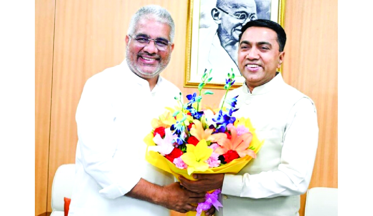 Goa CM, Bhupender Yadav discuss green initiatives