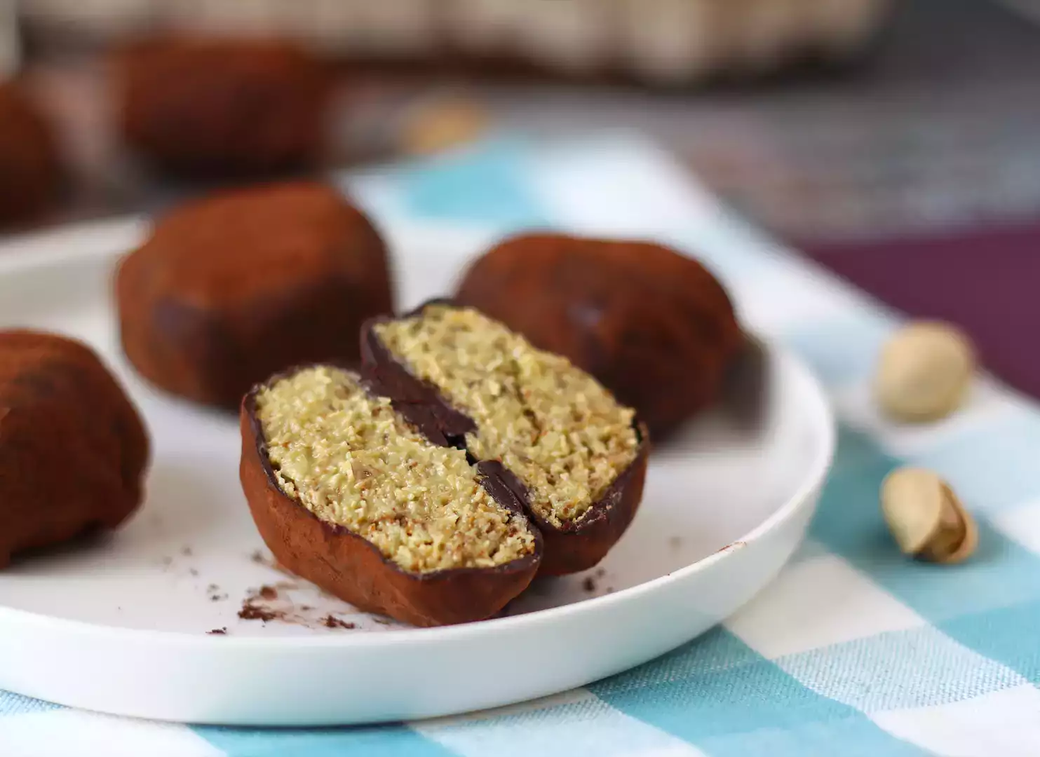 Dubai-kauwbare koekjes, het virale recept voor mochi's met pistache en ...