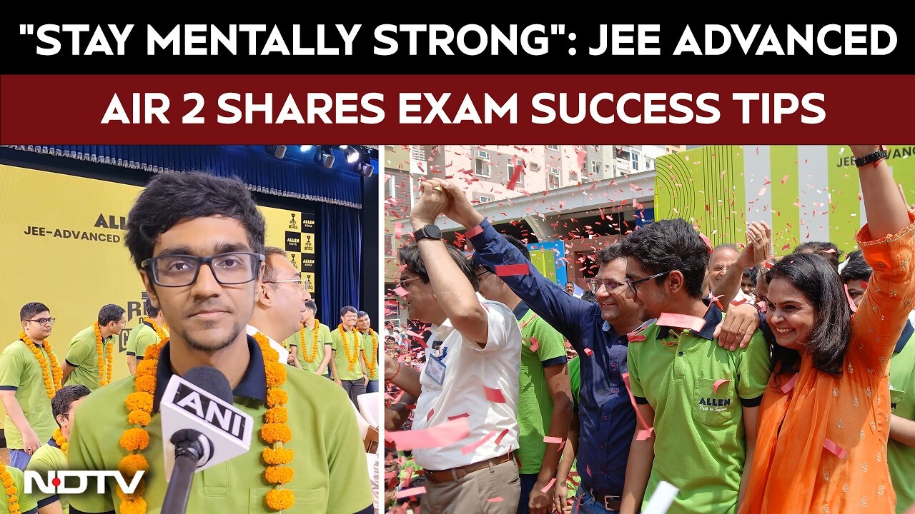 JEE Advanced news | JEE AIR 2 Kabir Chhillar reveals his success ...