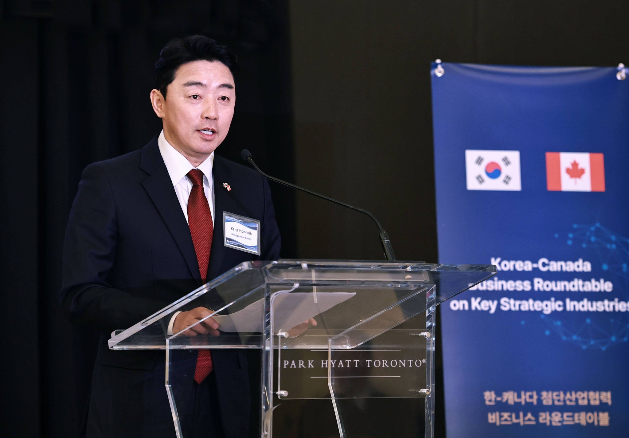 South Korea's Kang touts procurement strengths in Canada submarine bid