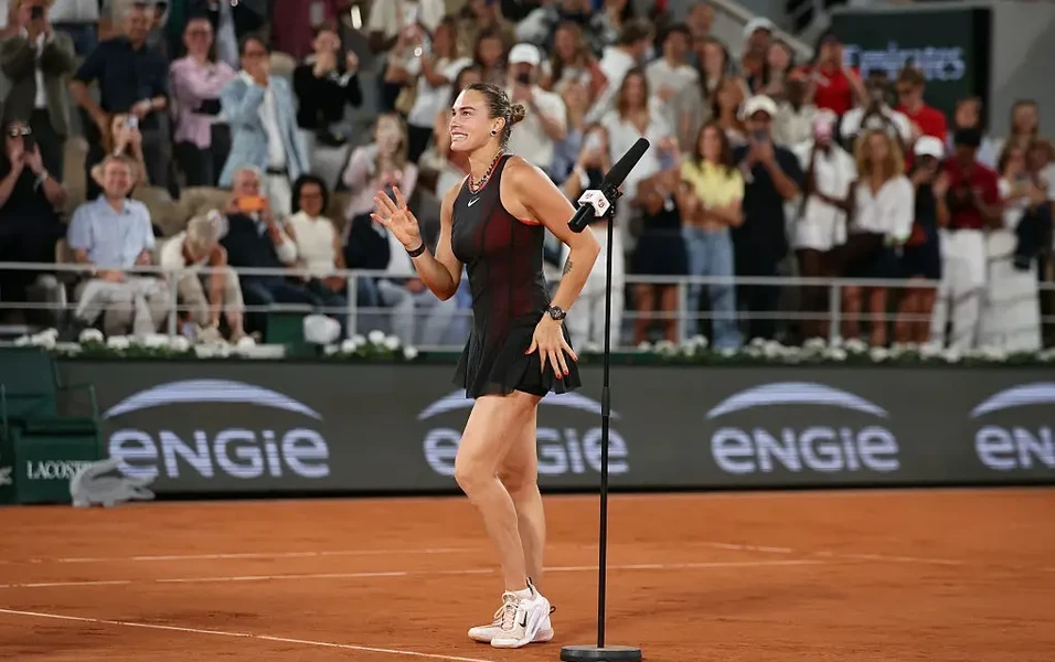 Sabalenka beats Osaka in rare French Open night match