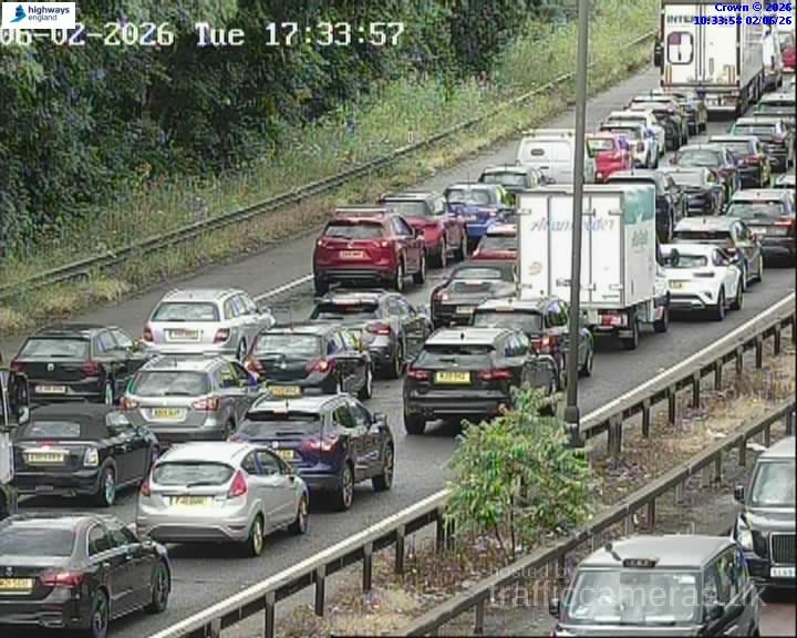Motorway crash near Heathrow causes major traffic amid Tube strikes