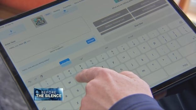 Before the silence: Voice app preserves what ALS takes away