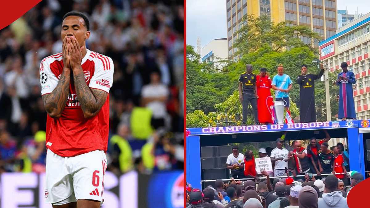 Eric Omondi leads Manchester United fans in celebrating Arsenal’s UCL ...